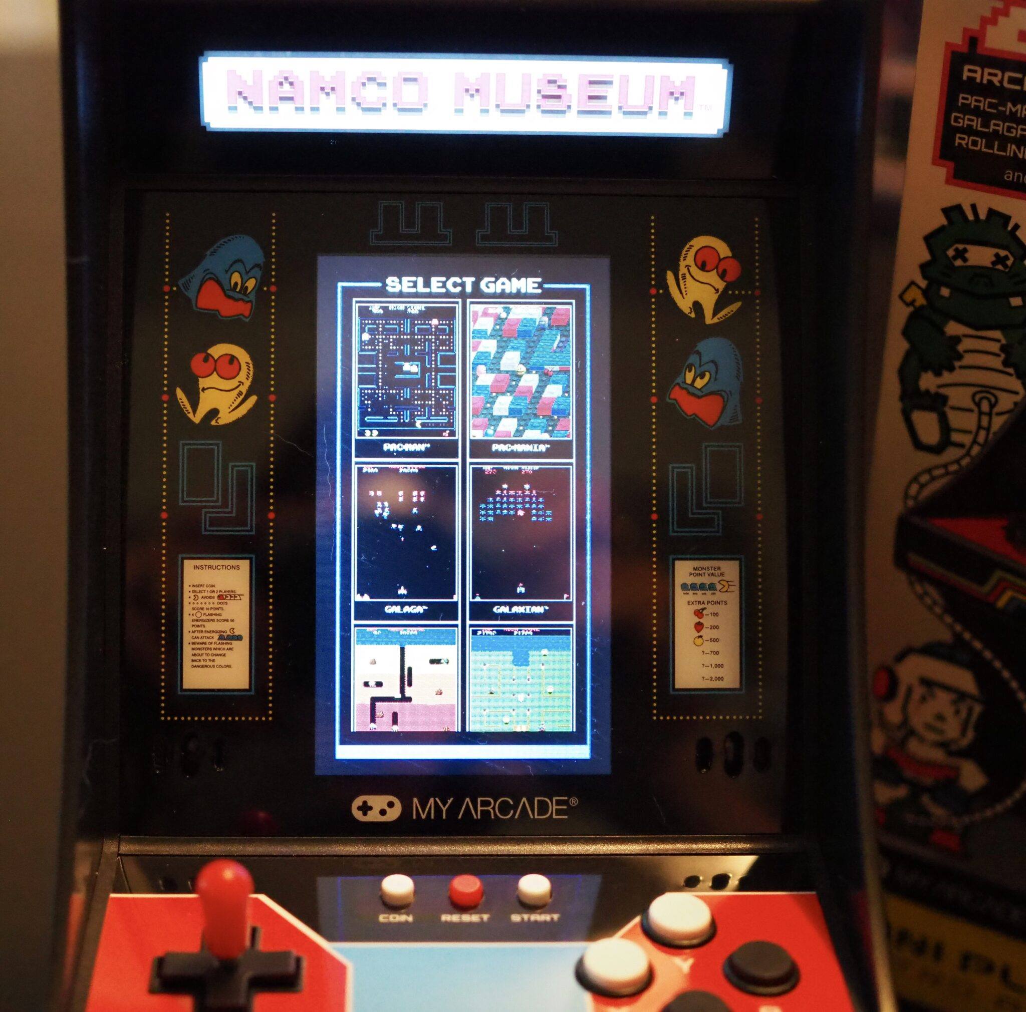 Namco Mini Arcade – Retro Gaming Cabinet | Dreaming Otaku